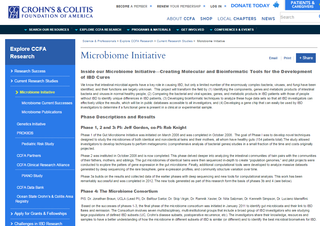 Dr. Rob Knight updates: IBD microbiome skew & San Diego move » BIOME ...